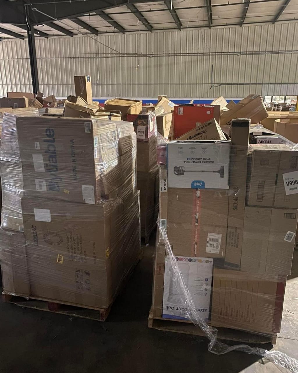 Amazon Pallets – Standard Wholesale Pallets Liquidation